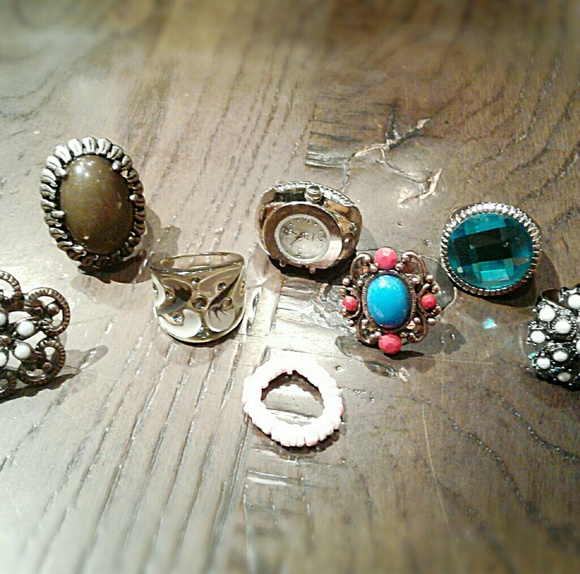 Jewelry | 8 Rings | Poshmark